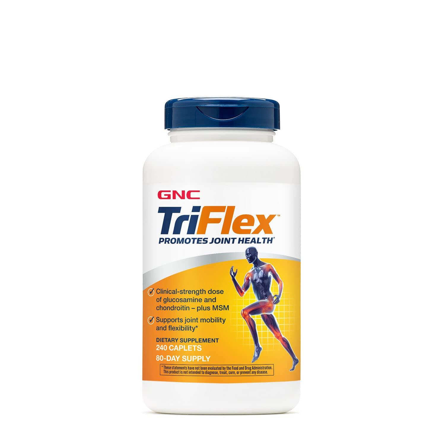 GNC TriFlex Joint Health Supplement | Glucosamine Chondroitin & MSM ...