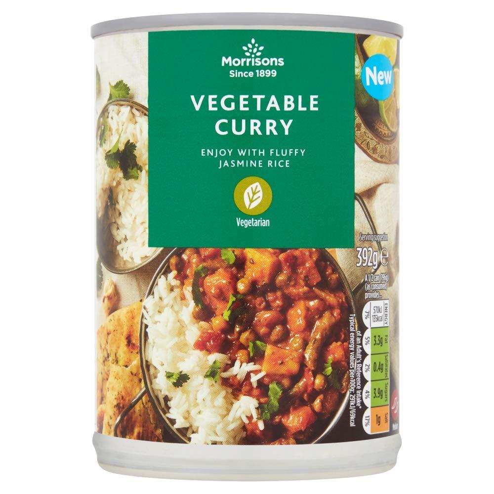 Morrisons Vegetable Curry 392 g x 6 | Buy Now with Express ...