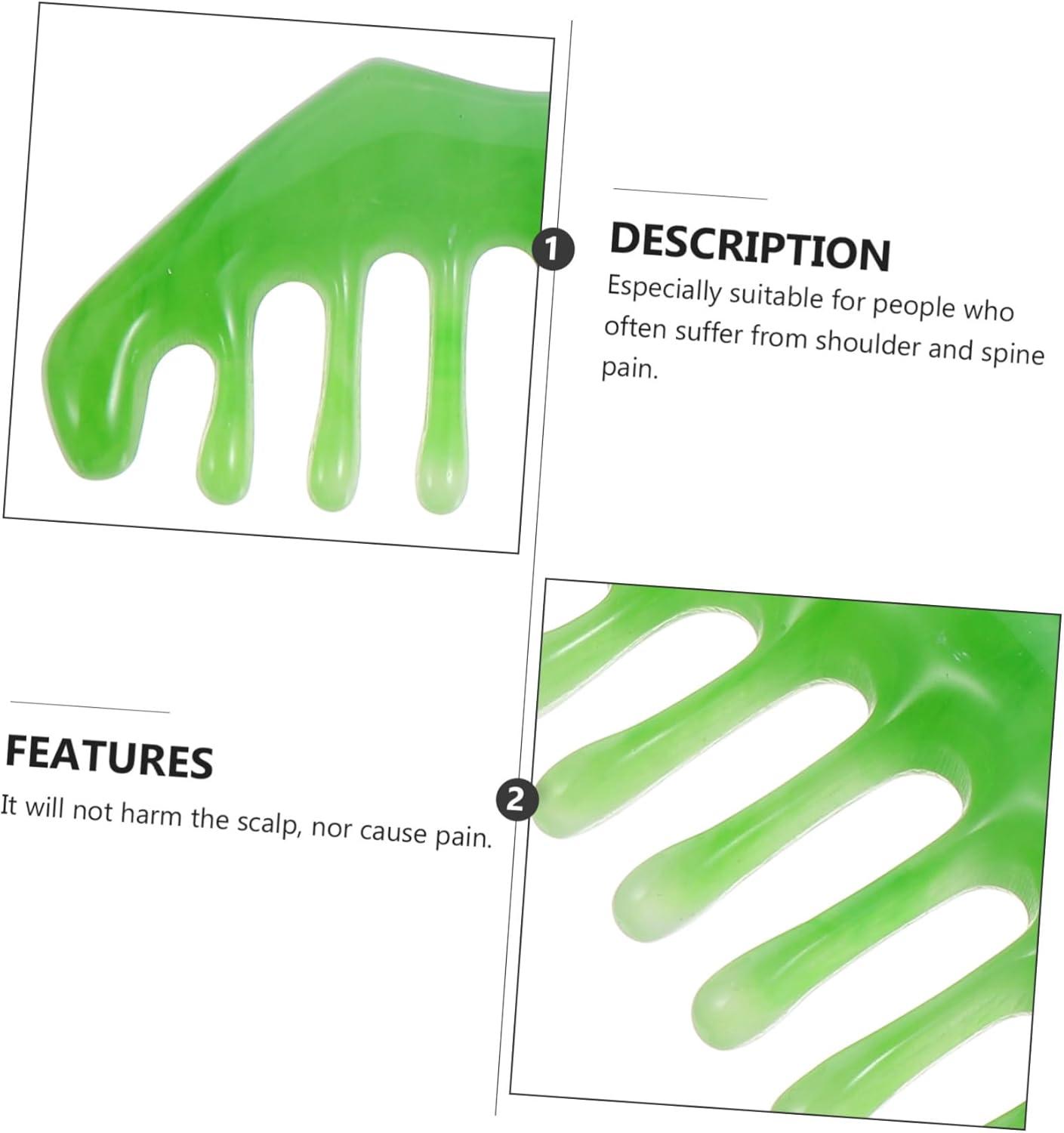 Magiclulu 6 STK Massage Comb - Boost Circulation with Eight Teeth for ...