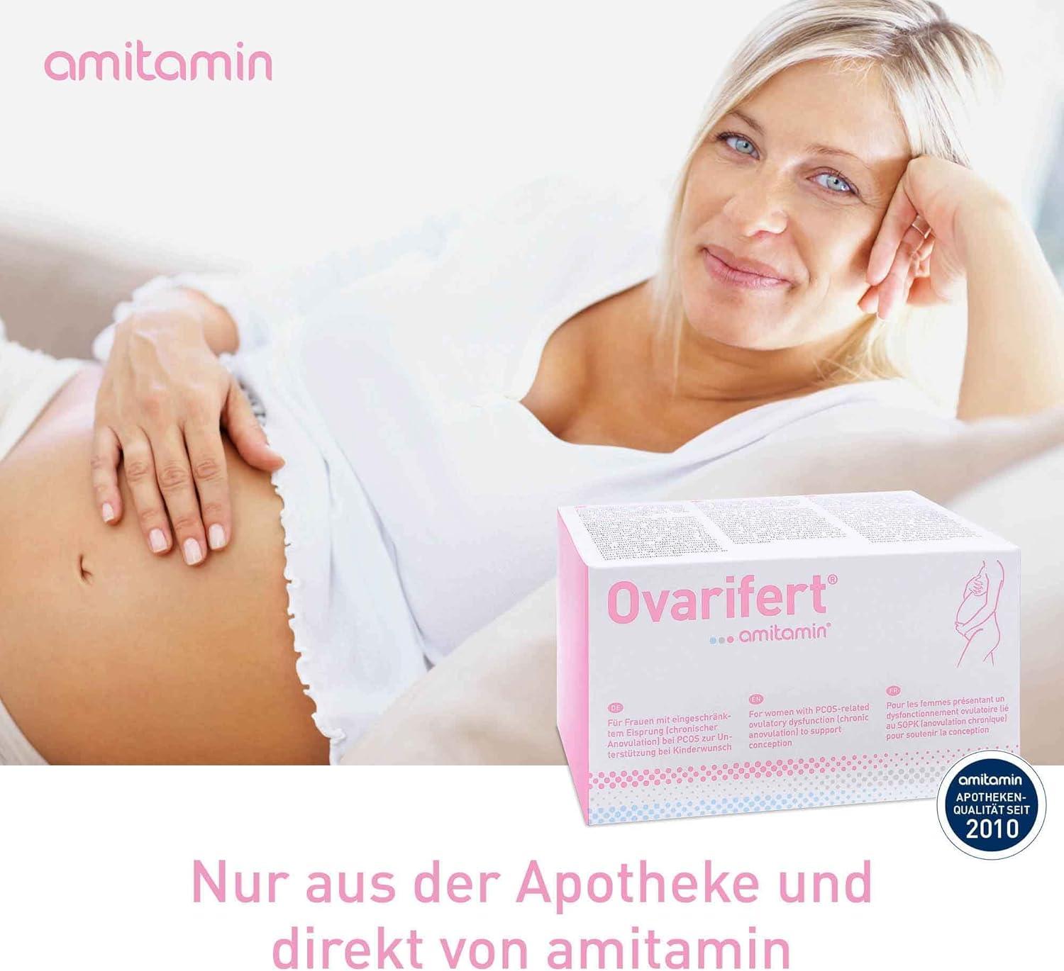 Amitamin Ovarifert Inositol Formula for PCOS - High-Dose 120 Capsules ...