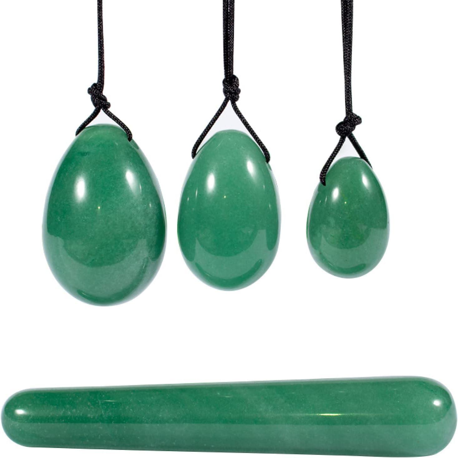 Buy Natural Watermelon White Yoni Jade Egg - Crystal Stone Fitness ...