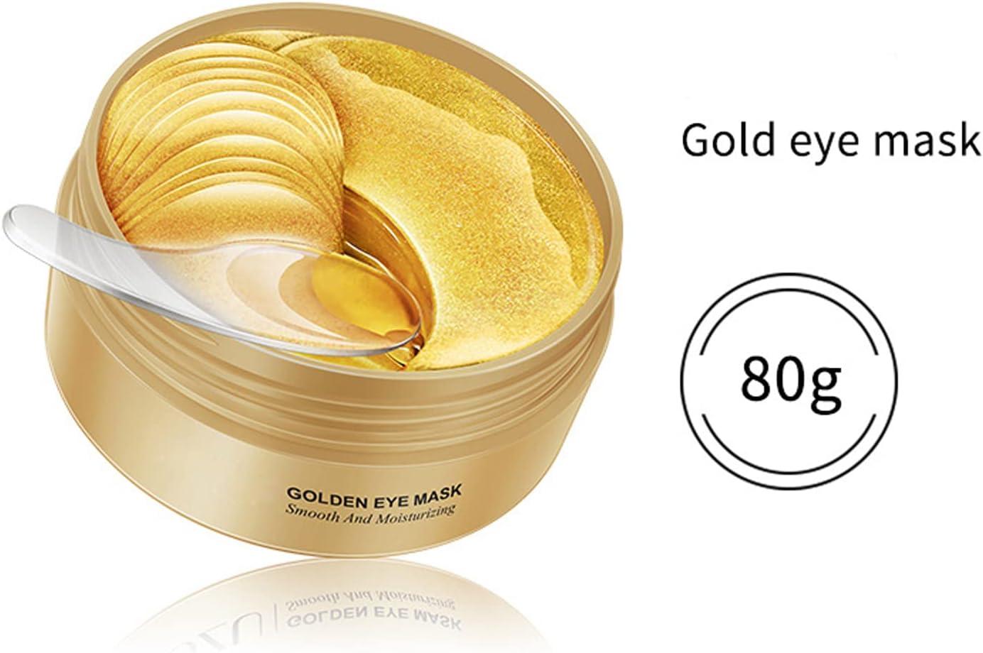 24K Gold Under Eye Patches - 60Pcs Collagen Treatment Masks for Puffy ...