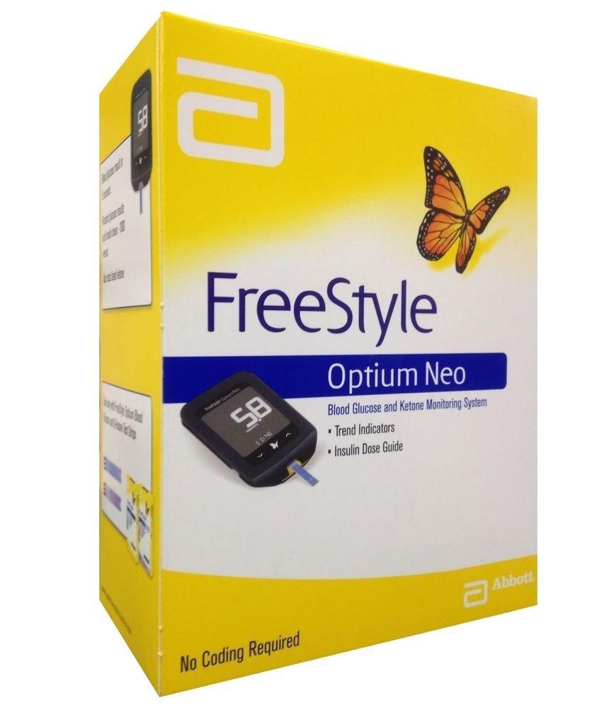Buy Freestyle Optium Neo Glucose & Ketone Meter - Accurate Blood Sugar ...