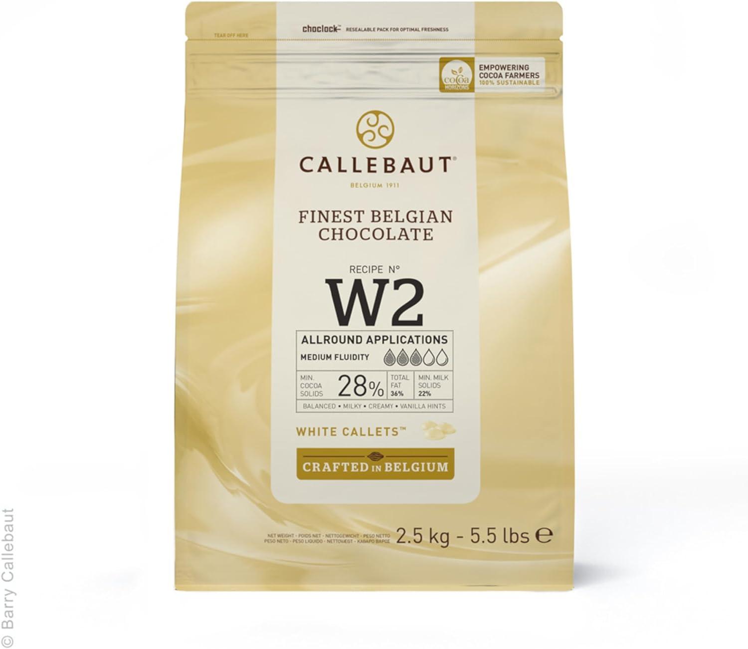 Callebaut Custom | 2.5kg Chocolate Callets | Choose from 9 Flavours ...