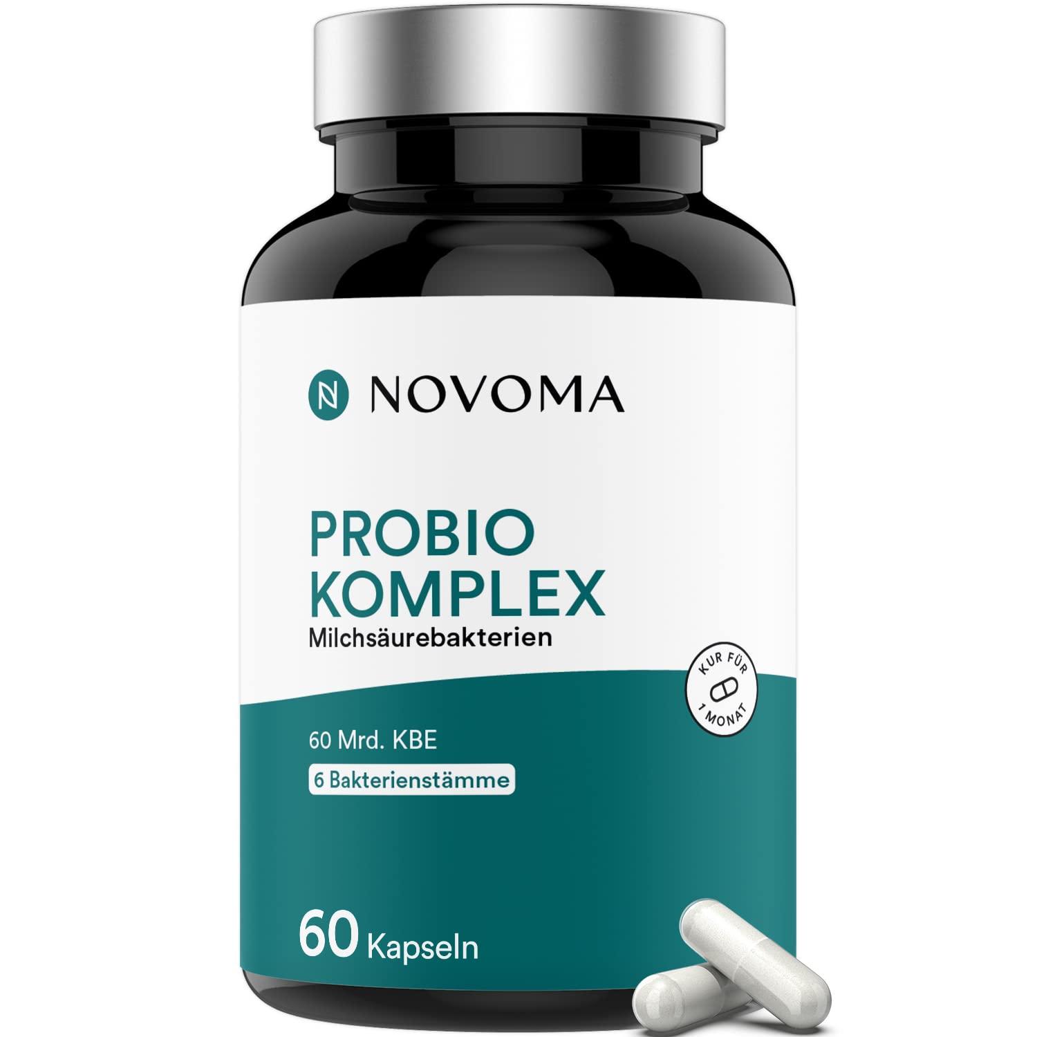 Novoma Probio Formula - Probiotic Complex for Gut Health | 60 Billion ...