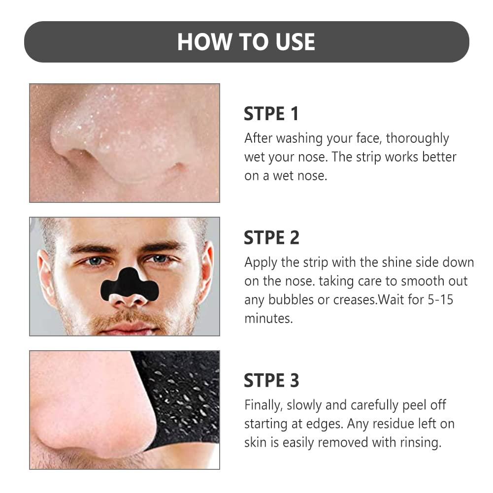 Nosestripes Blackhead Removal Kit | Pore Strips & Comedone Squeezer for ...