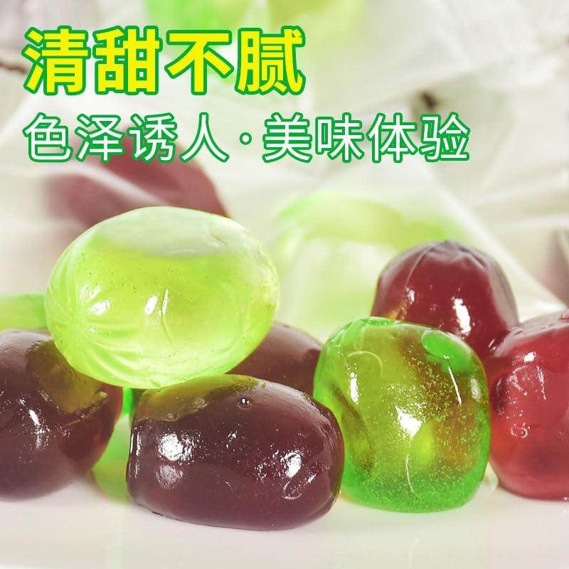 Mango peeling soft candy delicious grape juice fudge mixed fruit ...