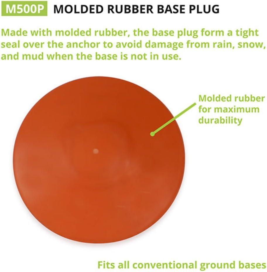Champion Sports Molded Rubber Baseball/Softball Base Plug - Orange ...