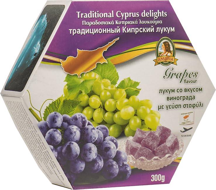 Traditional Cyprus/Greek Loukoumi Delight Sweets 300g- Select from ...