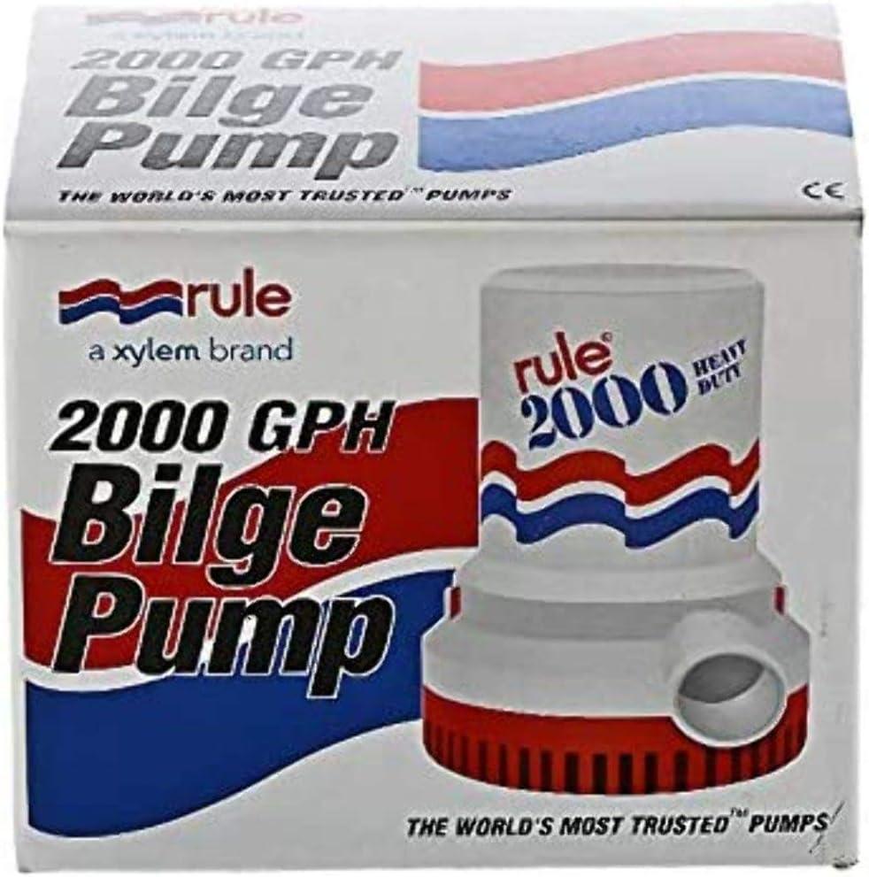Rule Pump 2000 12V: High-Quality 12V Water Pump for Efficient Water ...