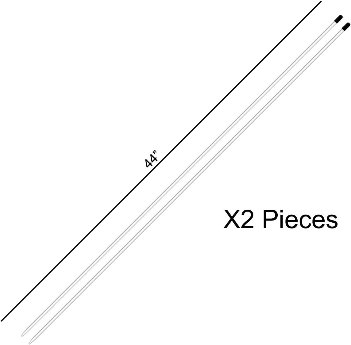 David Leadbetter MoRodz Swing Alignment Rods 2-Pack - White | Improve ...