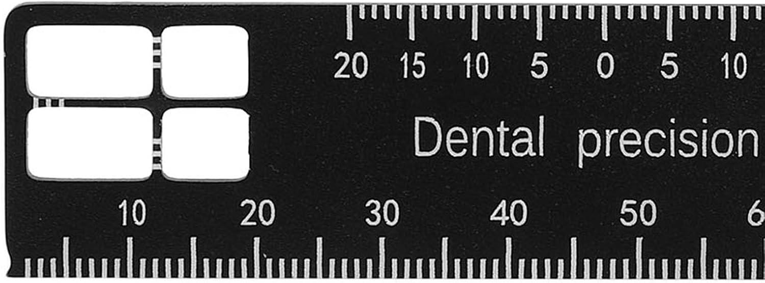 Metal Braces Measuring Ruler | Dual-Sided Oral Measuring Tool for ...