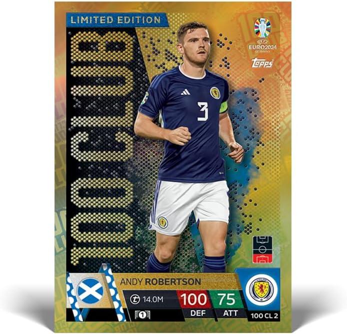 Topps Official Euro 2024 Match Attax Full Box 288 cards 36 packet | Buy ...