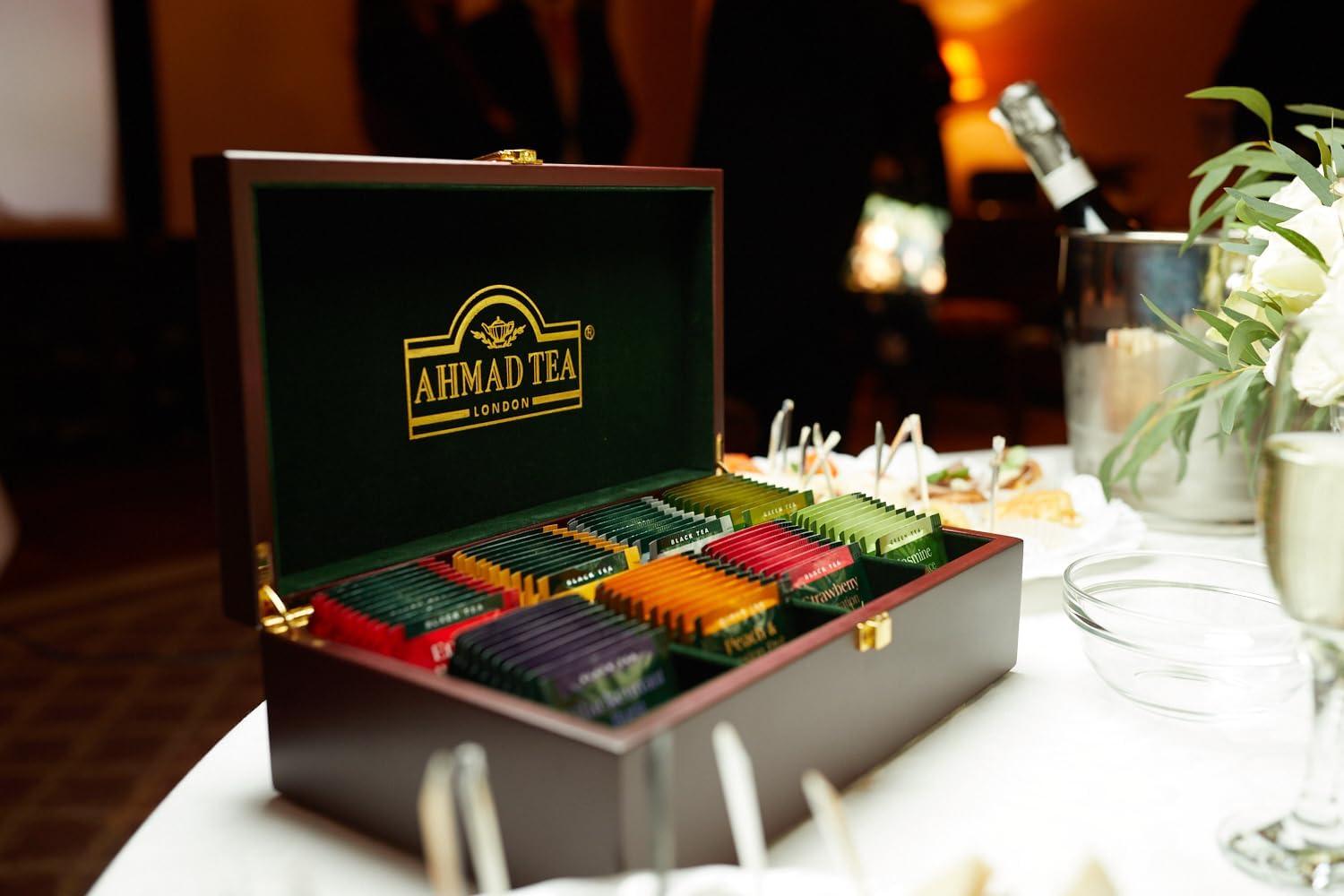 Ahmad Tea Tea Keeper 80 Teabag Box - Black & Green Fruit-Flavoured Tea ...