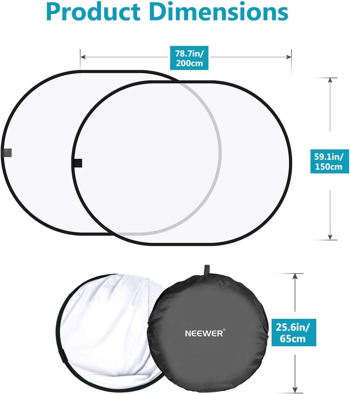 NEEWER 5x7ft Soft White Light Diffuser Panel for Photography - Portable ...