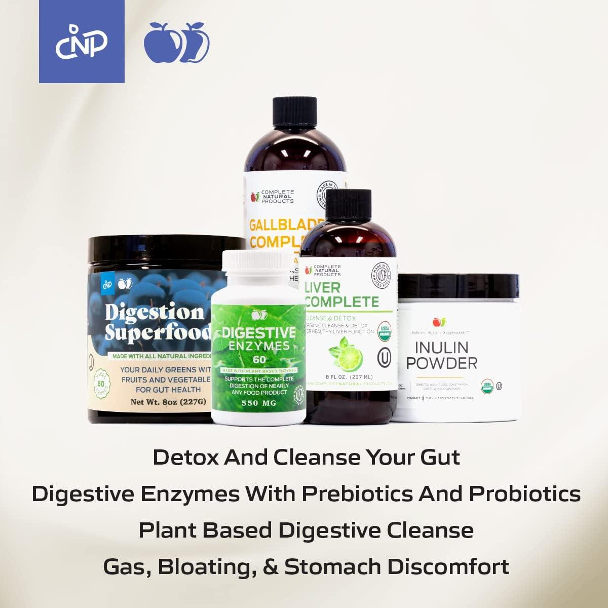 Digestion & Gut Health Bundle - Natural Complete Cleanse for Detox ...