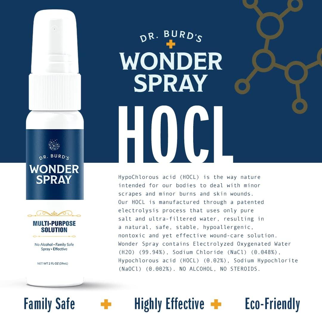 The Wonder Spray - First Aid Spray Solution That's Natural Non Toxic ...