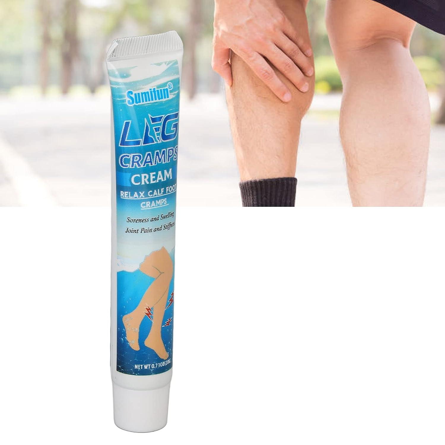 Leg Cramps Relief Ointment - Deep Penetration for Muscle Soreness ...