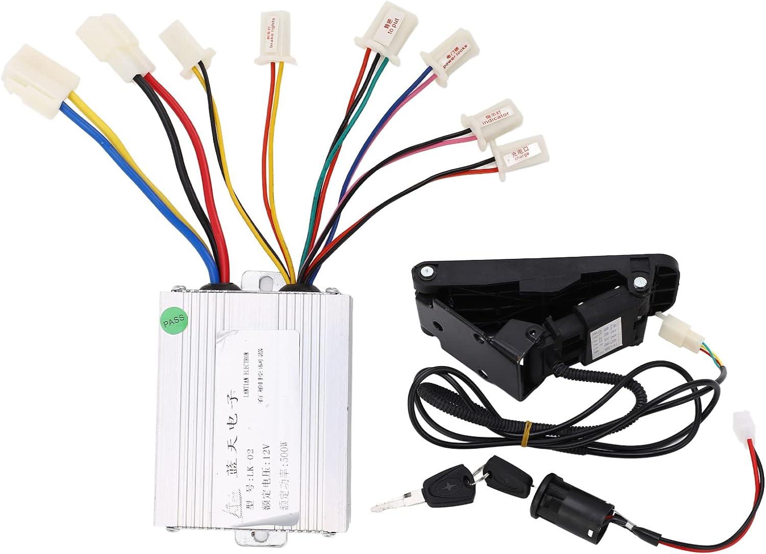 Buy 12V 500W Bike Brushed Motor Controller Kit - Electric Scooter ...