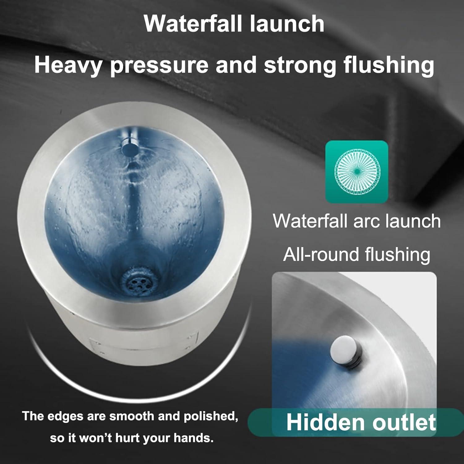 Stainless Steel Urinals Smart Flushing Urinals Standing Urinals in ...