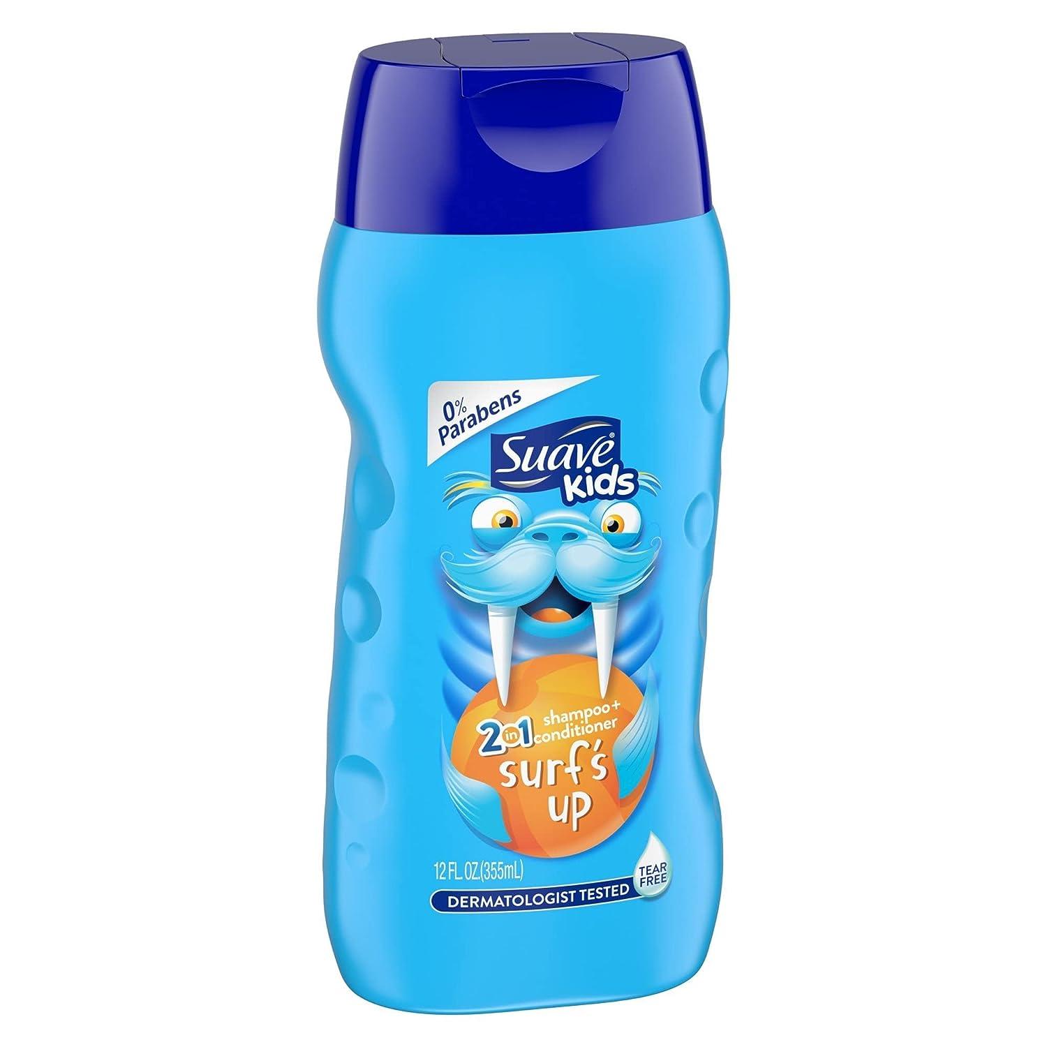 Suave Surf's Up 2-in-1 Shampoo and Conditioner, Hypoallergenic Coconut ...