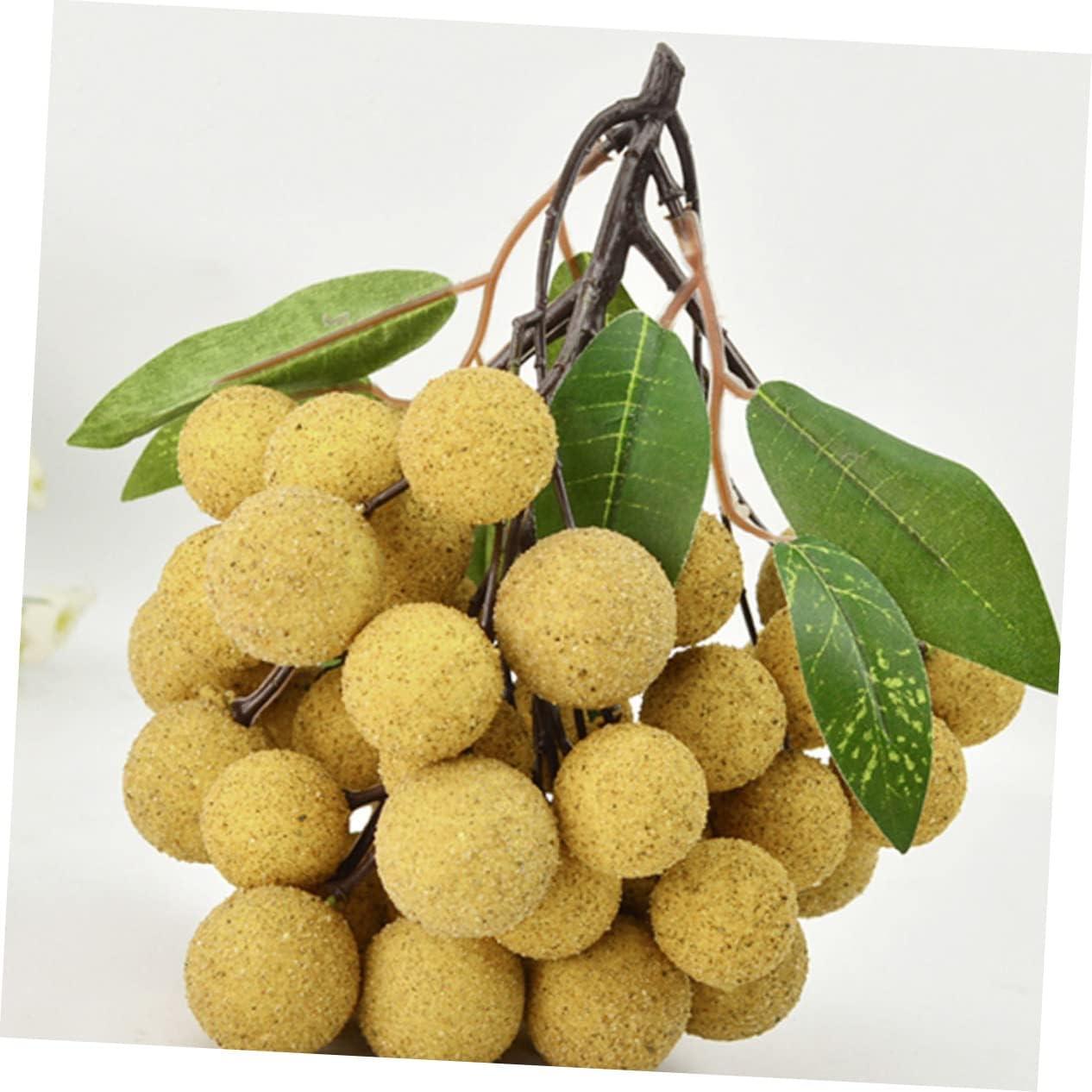 Ciieeo Doll House Diy Toy Fake Longyan Model Kitchen Fruit Longan Model ...