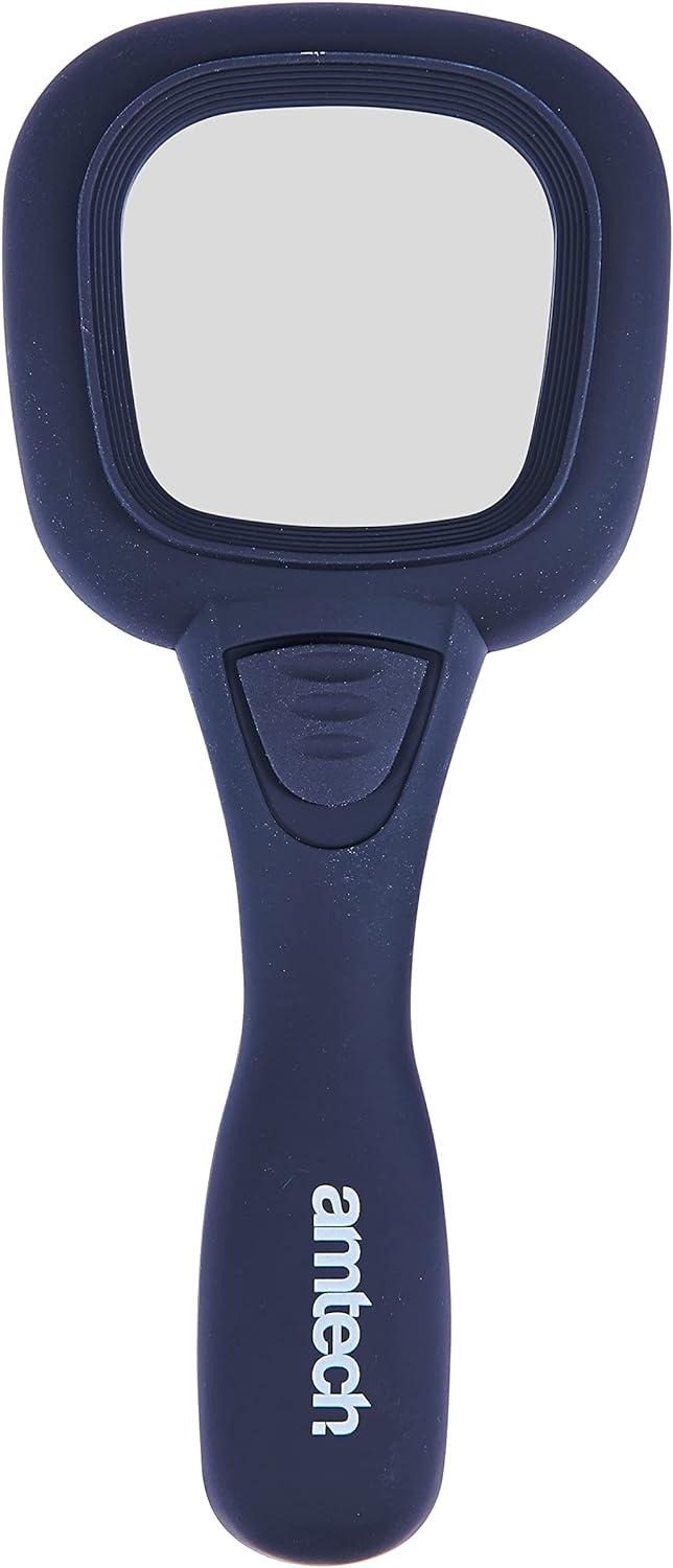 Amtech S2921 5 LED and UV Light Magnifier Glass Multi-Colour Magnifier ...
