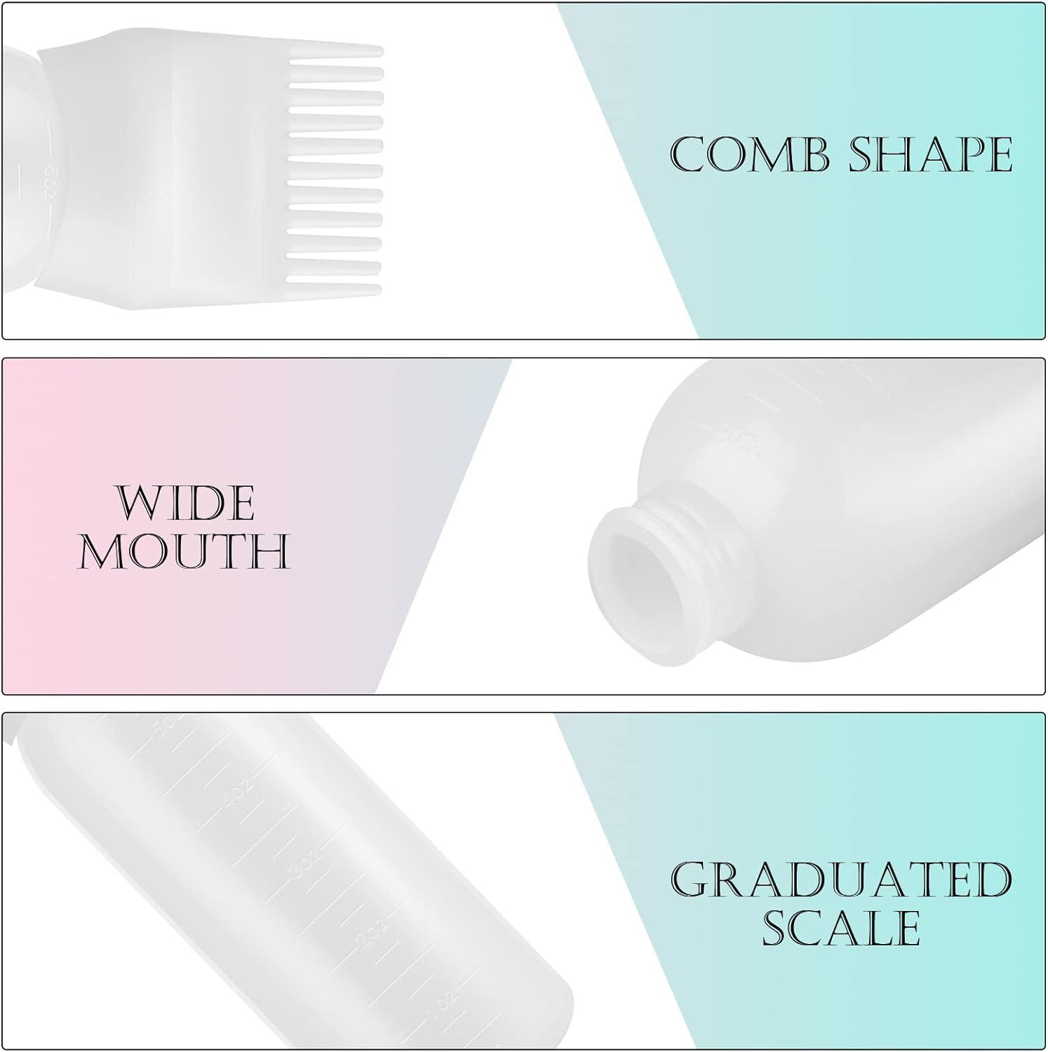 Hbaid Root Comb Applicator Bottle Hair Dye Applicator Brush 2 Pack ...