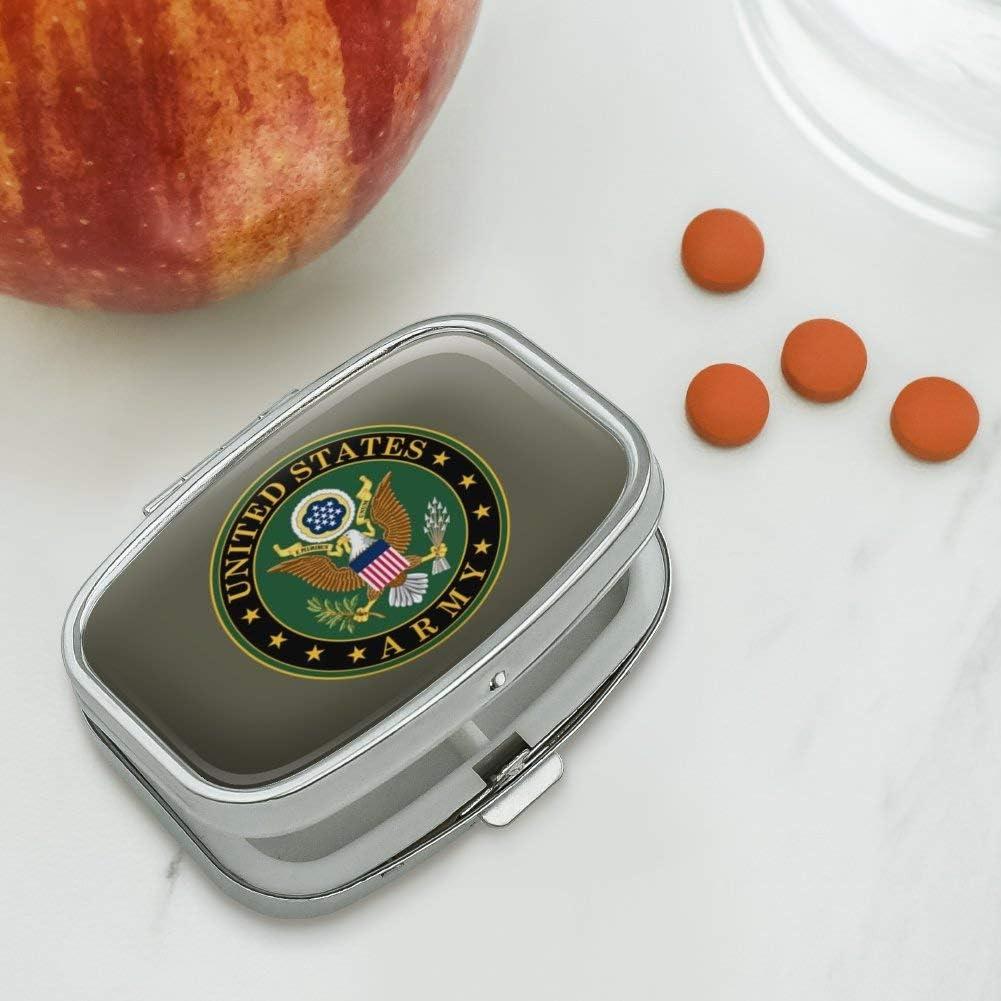 Buy U.S. Army Eagle Logo Rectangle Pill Case | Unique Trinket Gift Box ...