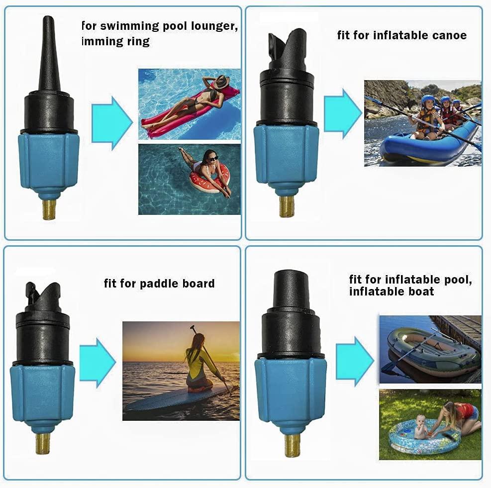Paddle Board Pump Adapter, FIPASEN Air Pump Adapter for Inflatables ...