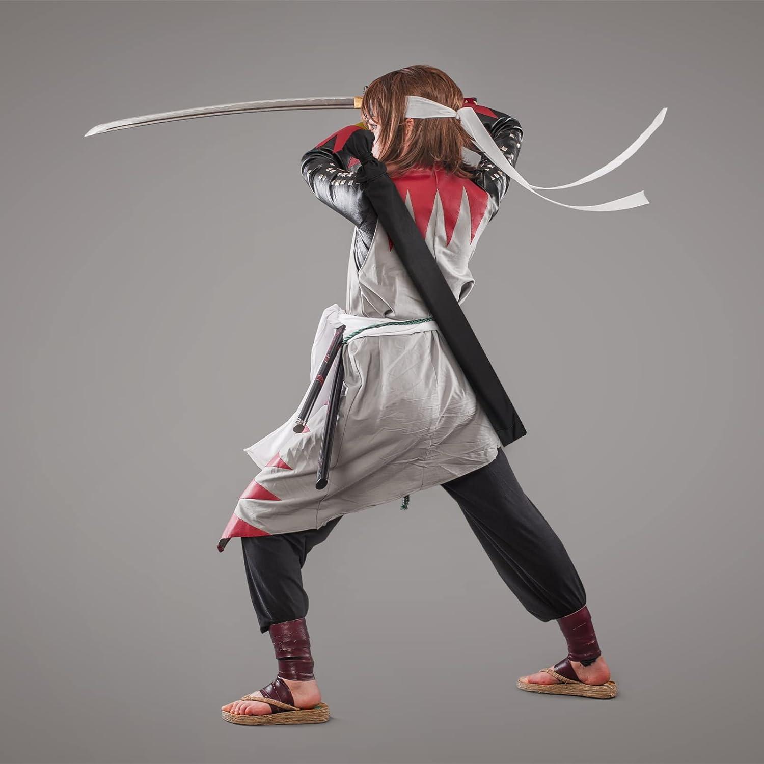 Black Sword Bag Set for Samurai Cosplay - Katana Carry Case with Strap ...