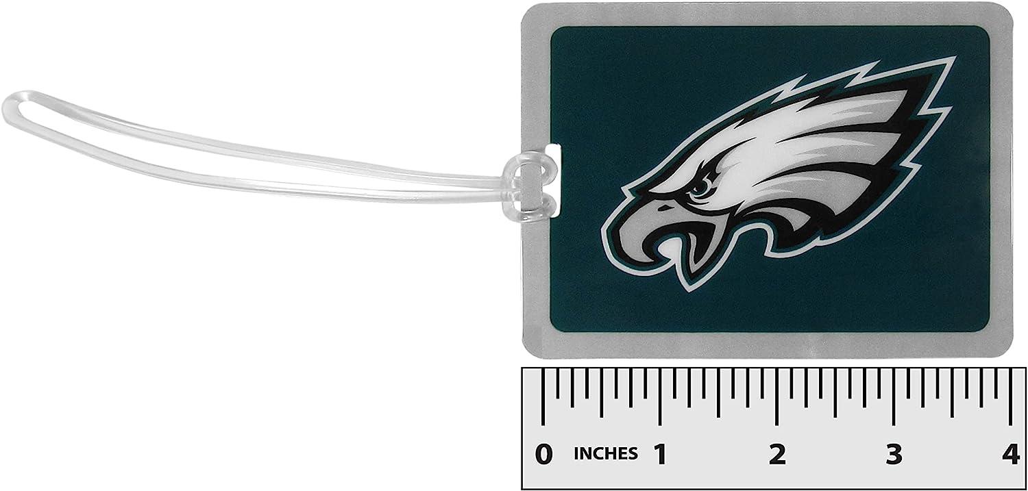 NFL Philadelphia Eagles Vinyl Luggage Tag 2pk - Blue | Official Team ...