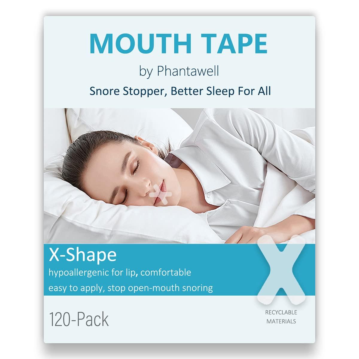 120pcs Sleep Mouth Tape for Snoring, Apnea & Nasal Breathing | Lip ...