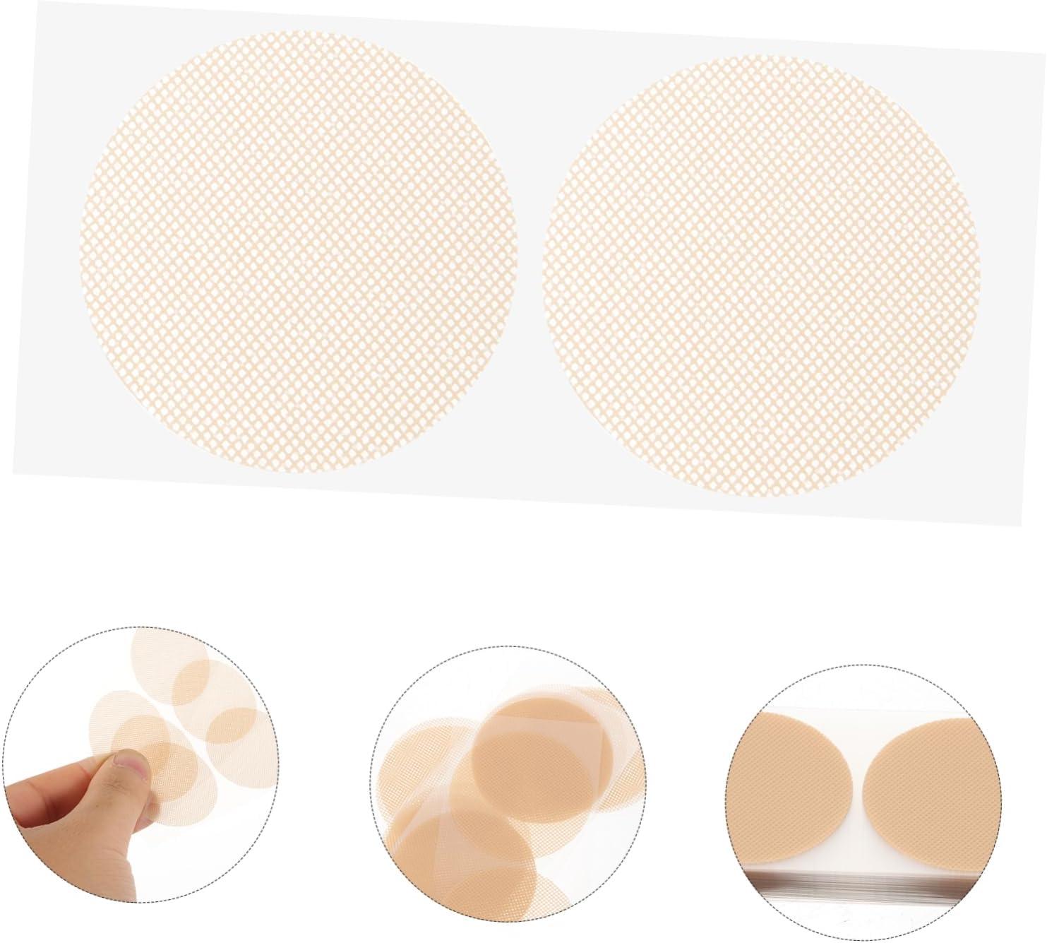 Marmerdo Men's Nipple Stickers - 50 Pairs Breathable Nipple Covers ...