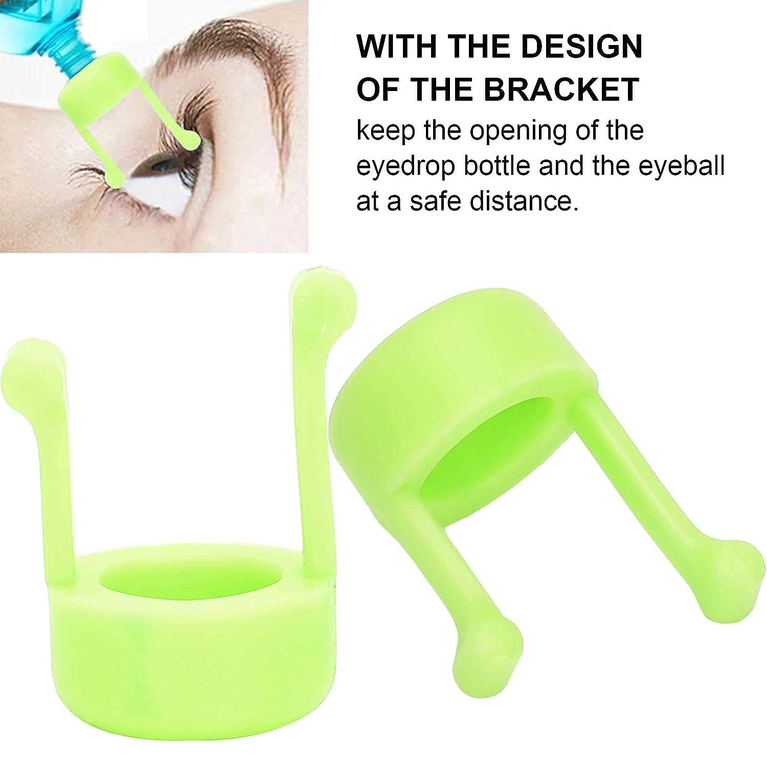 Eye Drop Guide Tool with Bottle Bracket - Prevent Hand Shaking ...