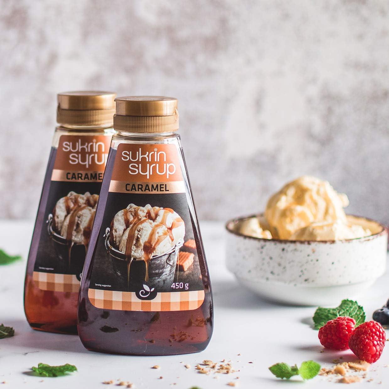 Sukrin Caramel Syrup 450g - Sugar Free, Gluten Free, Keto & Low Carb ...