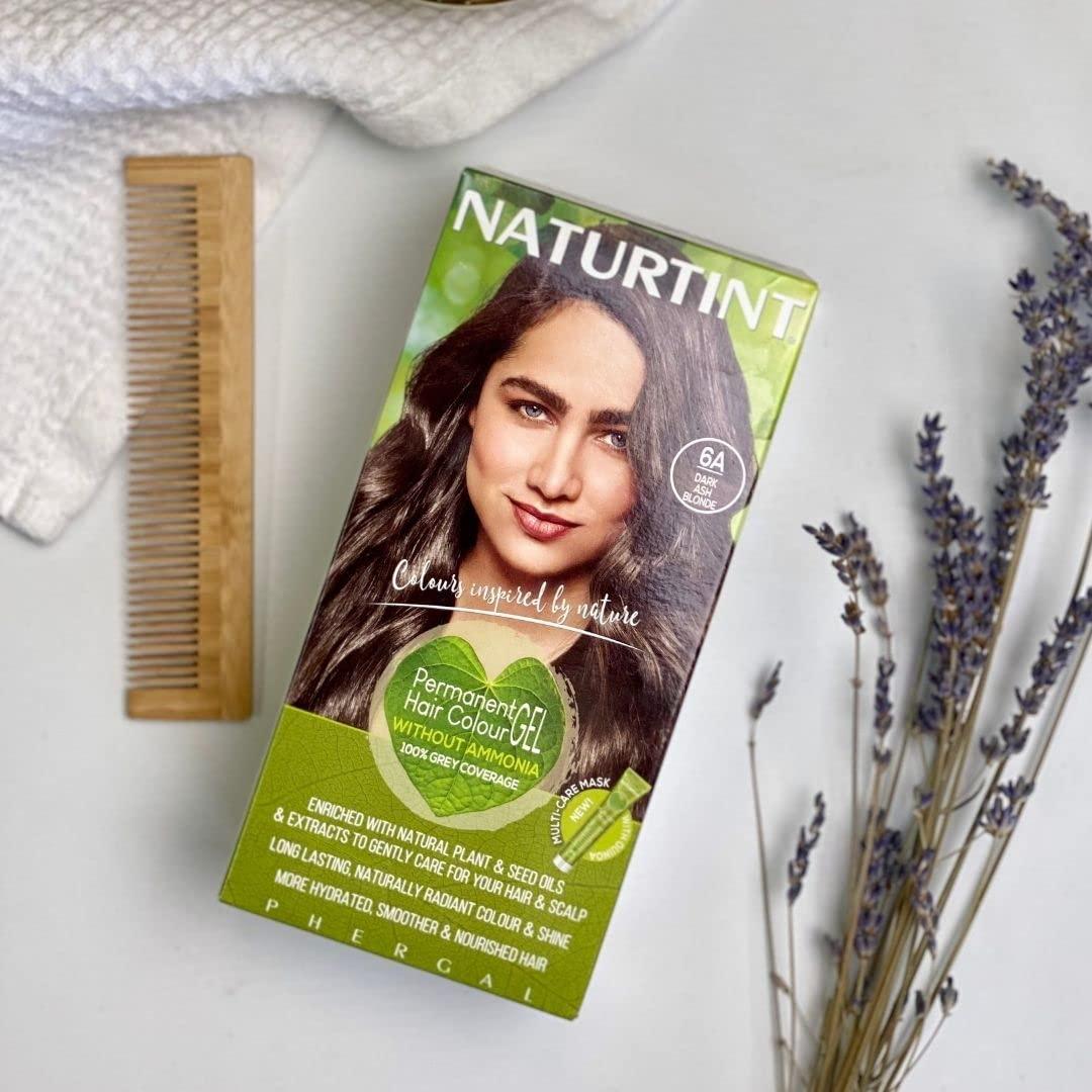 Naturtint Permanent Hair Color 6A Dark Ash Blonde - Ammonia-Free, Vegan, Cruelty-Free | Up to ...