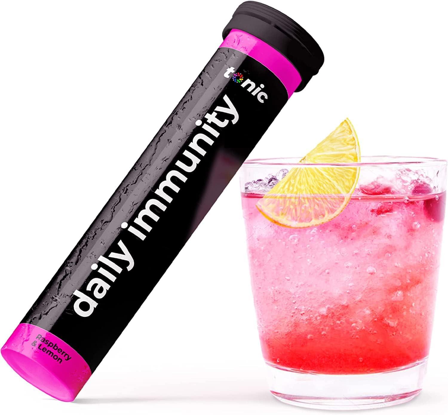 Tonic Health Immunity Effervescent Tabs - 11-in-1 Vitamins, Minerals ...