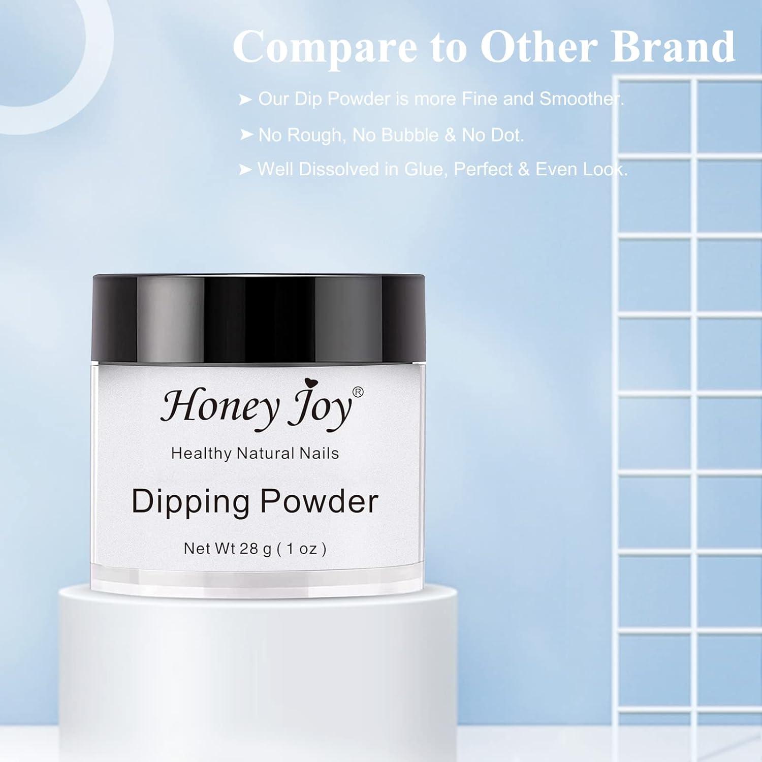 French Manicure Dipping Powder Set - Pink & White | 28g/Box, No UV/LED ...