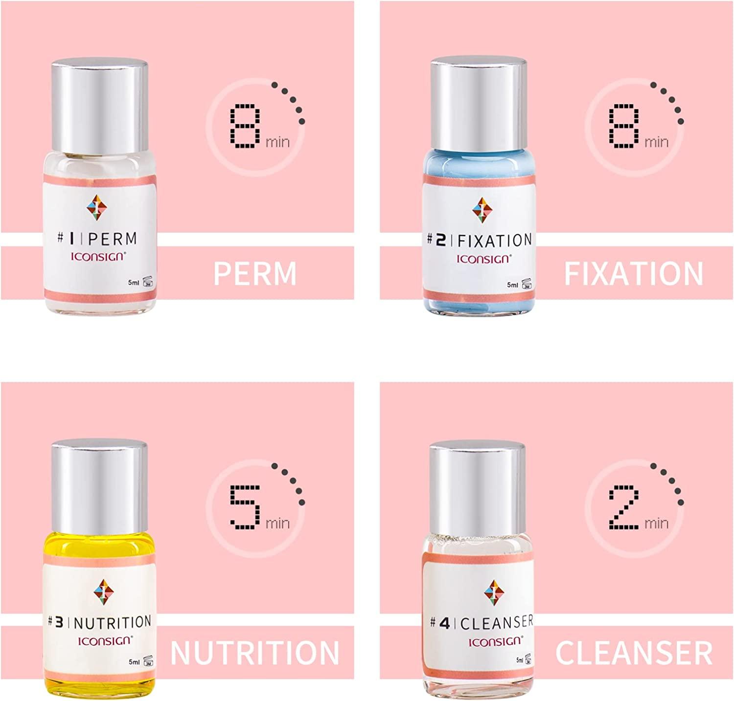 ICONSIGN Lash Lift Kit - Professional Salon Semi-Permanent Curling ...