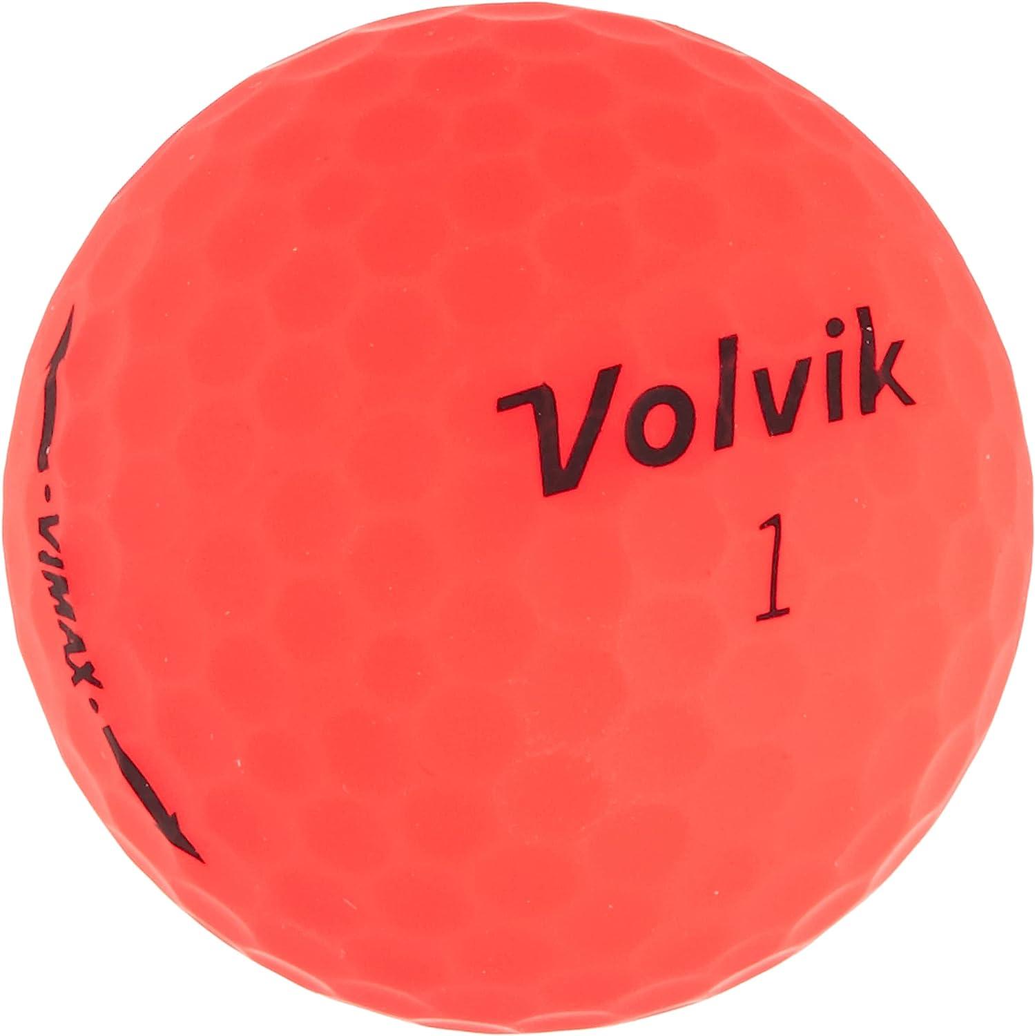 Volvik Vimax Soft Red Golf Balls - Pack of 12 | Buy Now with Express ...