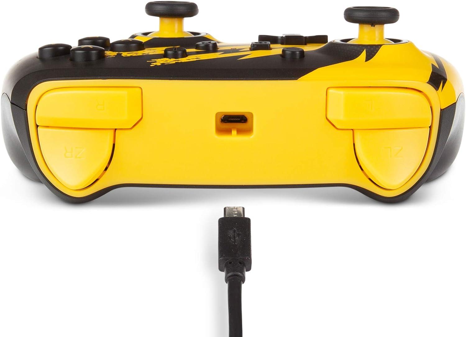 PowerA Enhanced Wired Controller for Nintendo Switch - Pok mon: Pikachu ...