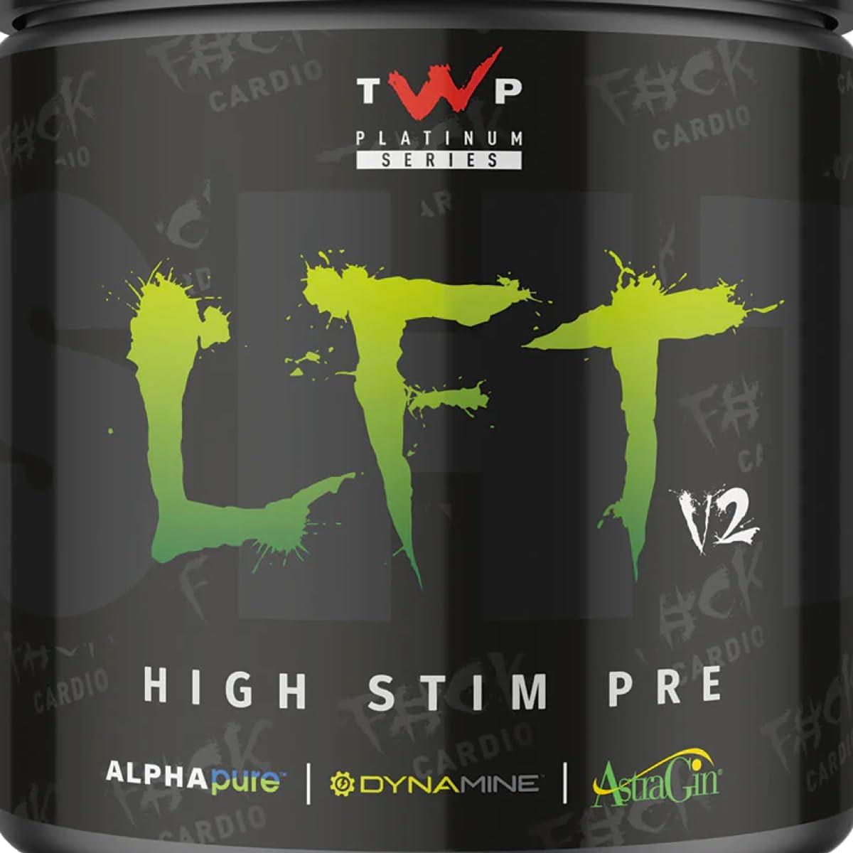TWP Nutrition Platinum Series LFT V2 High Stim Pre Workout - 390g, 30 ...