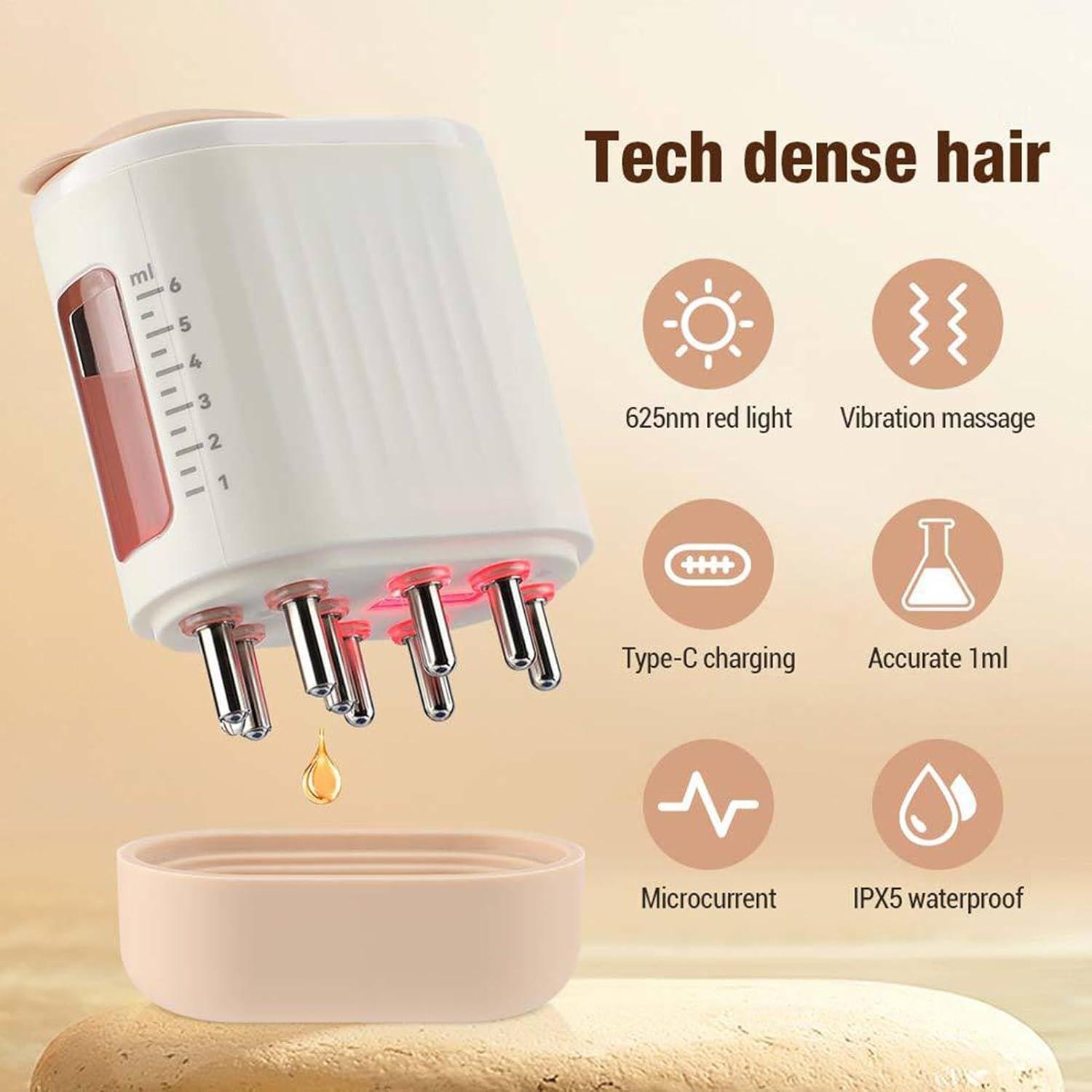 Hair Oil Applicator - Scalp Oil Applicator | Head Massager | 2 in 1 ...
