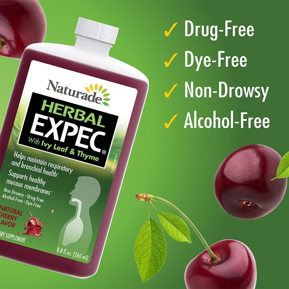 Naturade Herbal Expectorant (EXPEC) 8.8 fl oz - Soothing Cough Relief ...