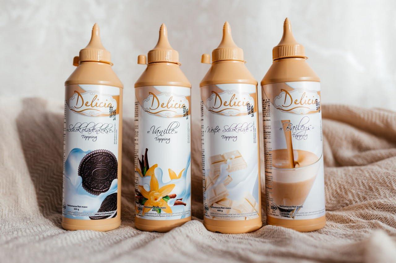 Creme Lik r Desserts Sauce - Seductive Topping in 600g Bottle ...
