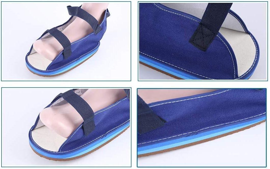 Ghzzy Post-Surgery Rocker Sole Shoe | Open Toe Sandals for Fractures ...