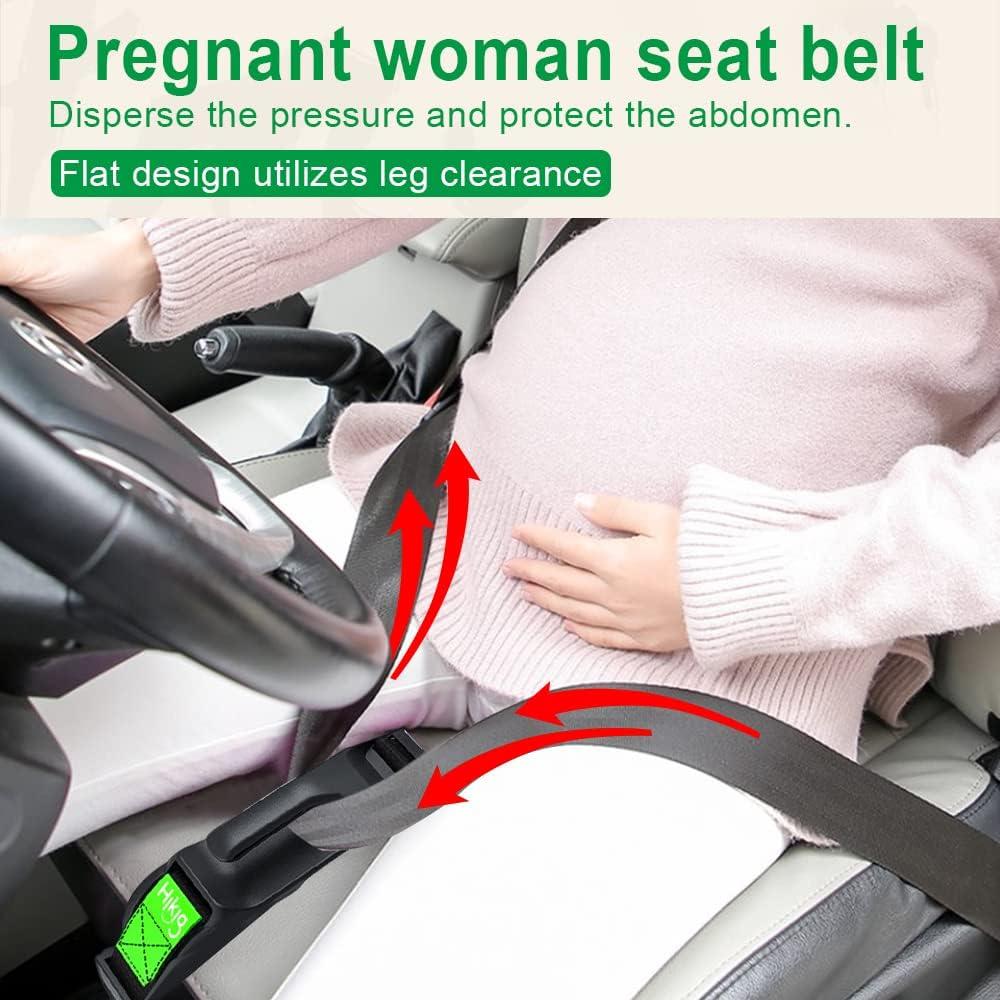 Hikig Pregnancy Seat Belt: Comfort & Safety Maternity Car Seat Adjuster - Black | Buy Now with ...