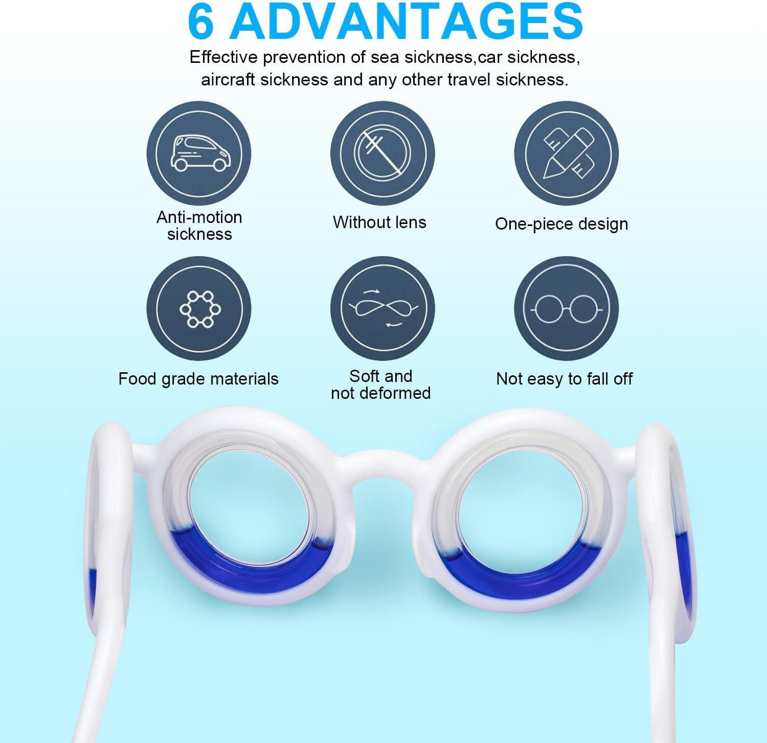 Portable Anti-Motion Sickness Smart Glasses for Adults and Kids ...