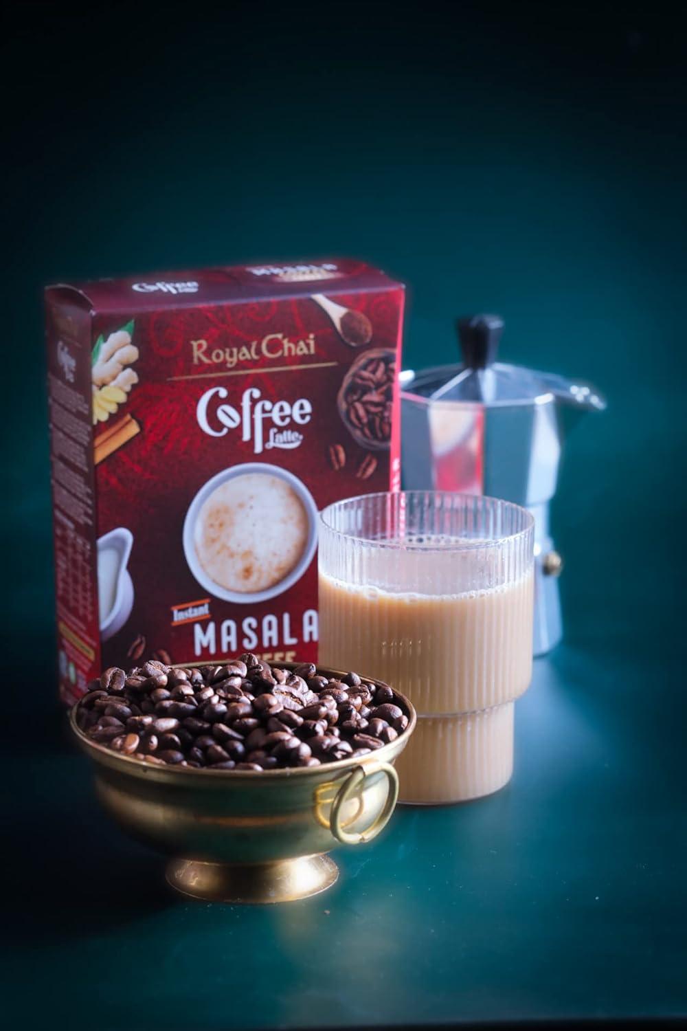 Royal Chai | Coffee Latte | Masala Coffee Unsweetened |10 Single ...